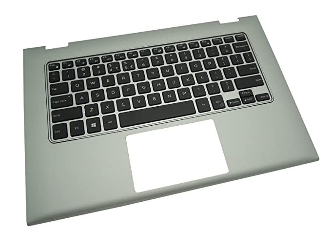 Dell Inspiron 13 7347 7348 Red Palmrest Keyboard - kartsbuzz.com